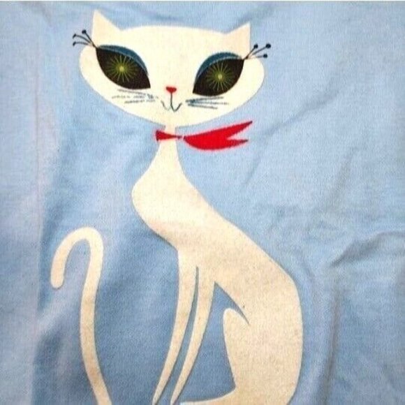 Mighty Fine | Tops | Vintage French Kitty By Mighty Fine Womens Top ...